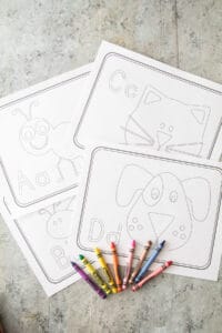 Alphabet Coloring Pages - Free Printable! - Kids Activity Zone