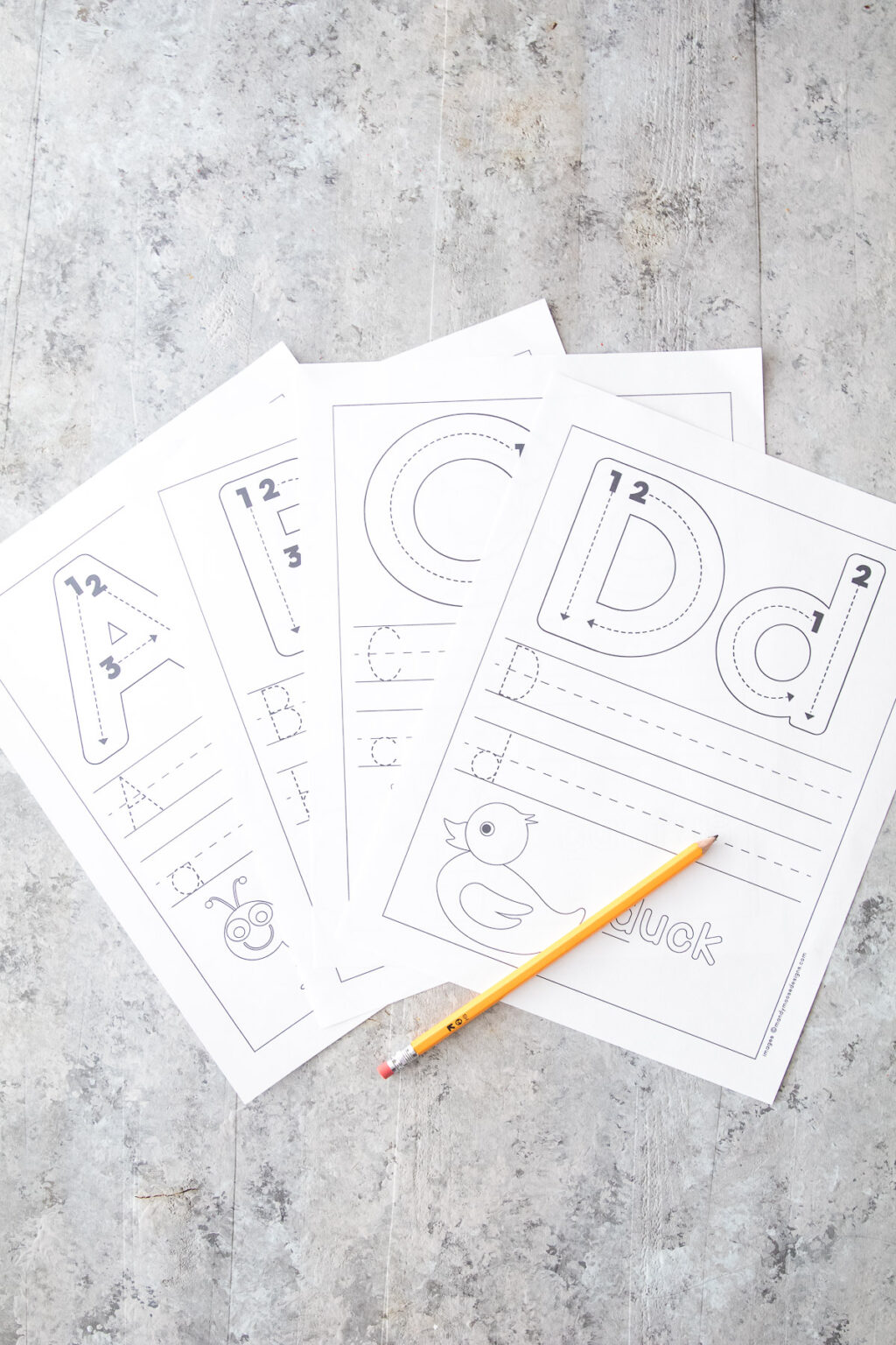 Alphabet Tracing Worksheets - Kids Activity Zone