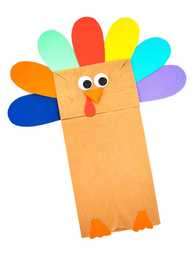 Turkey Paper Bag Craft - Kids Activity Zone