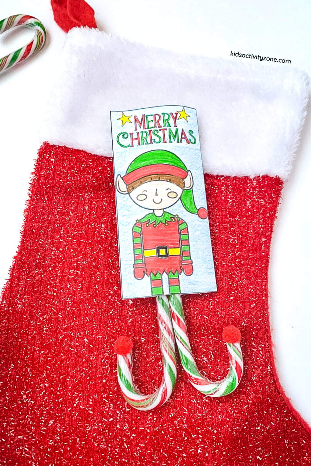 Candy Cane Gifts - Elf and Rudolph - Kids Activity Zone
