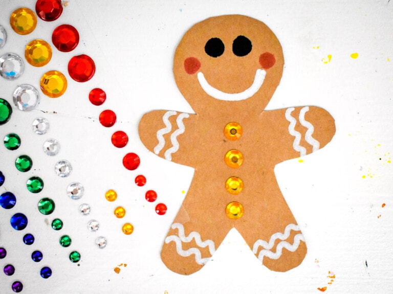 Gingerbread Man Puppets - Stick Puppets - Kids Activity Zone