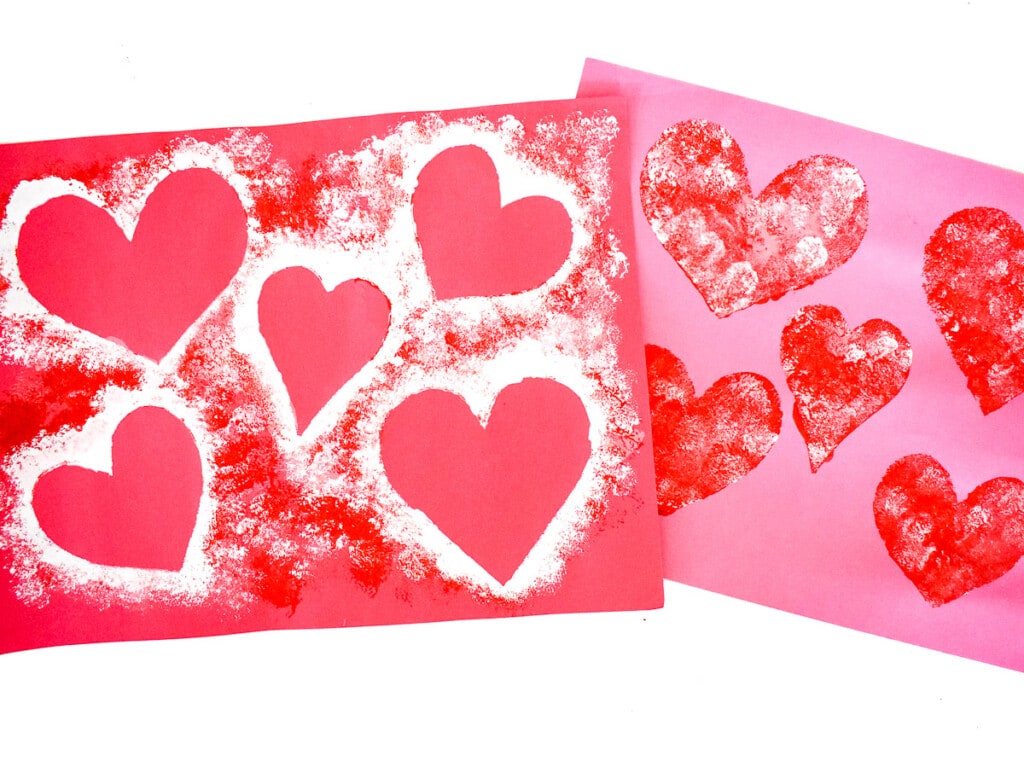 Valentine's Day Pom Pom Painting - Easy Craft! - Kids Activity Zone