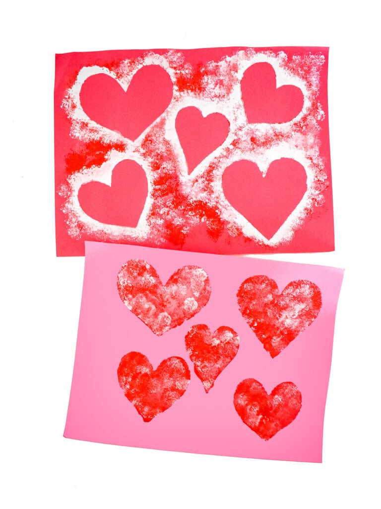 Valentine's Day Pom Pom Painting - Easy Craft! - Kids Activity Zone
