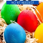 How to Dye Easter Eggs - No Kit Needed! - Kids Activity Zone