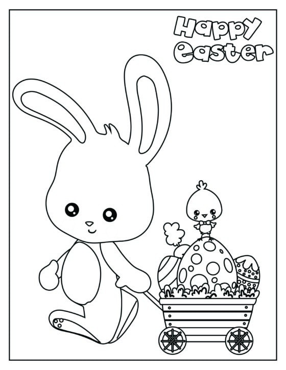 Easter Coloring Pages - Kids Activity Zone