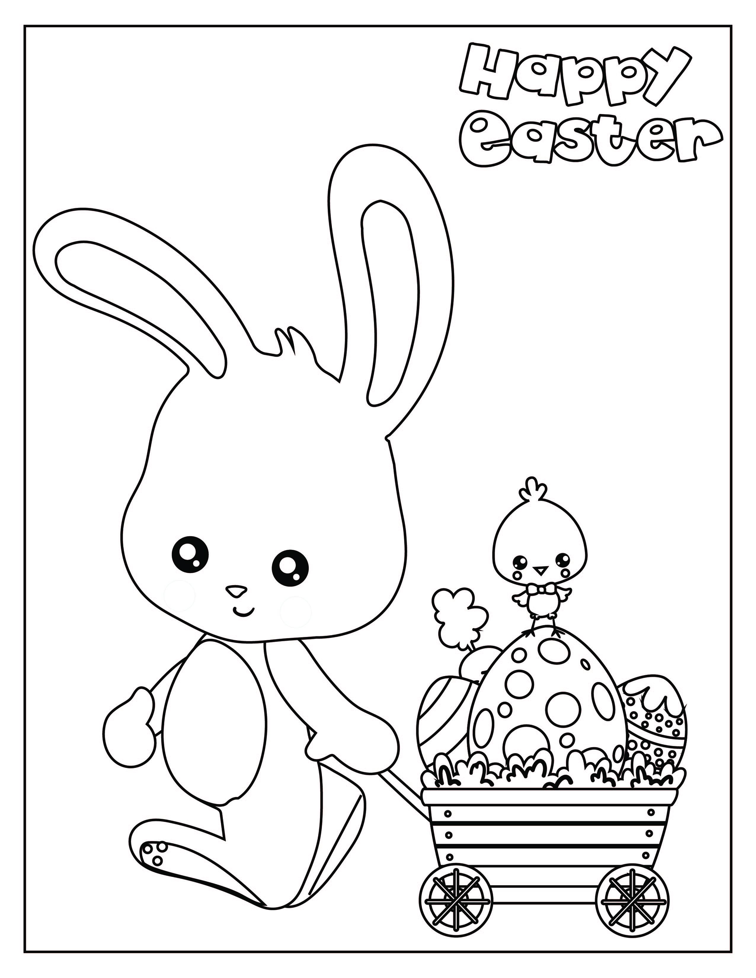 Easter Coloring Pages - Kids Activity Zone