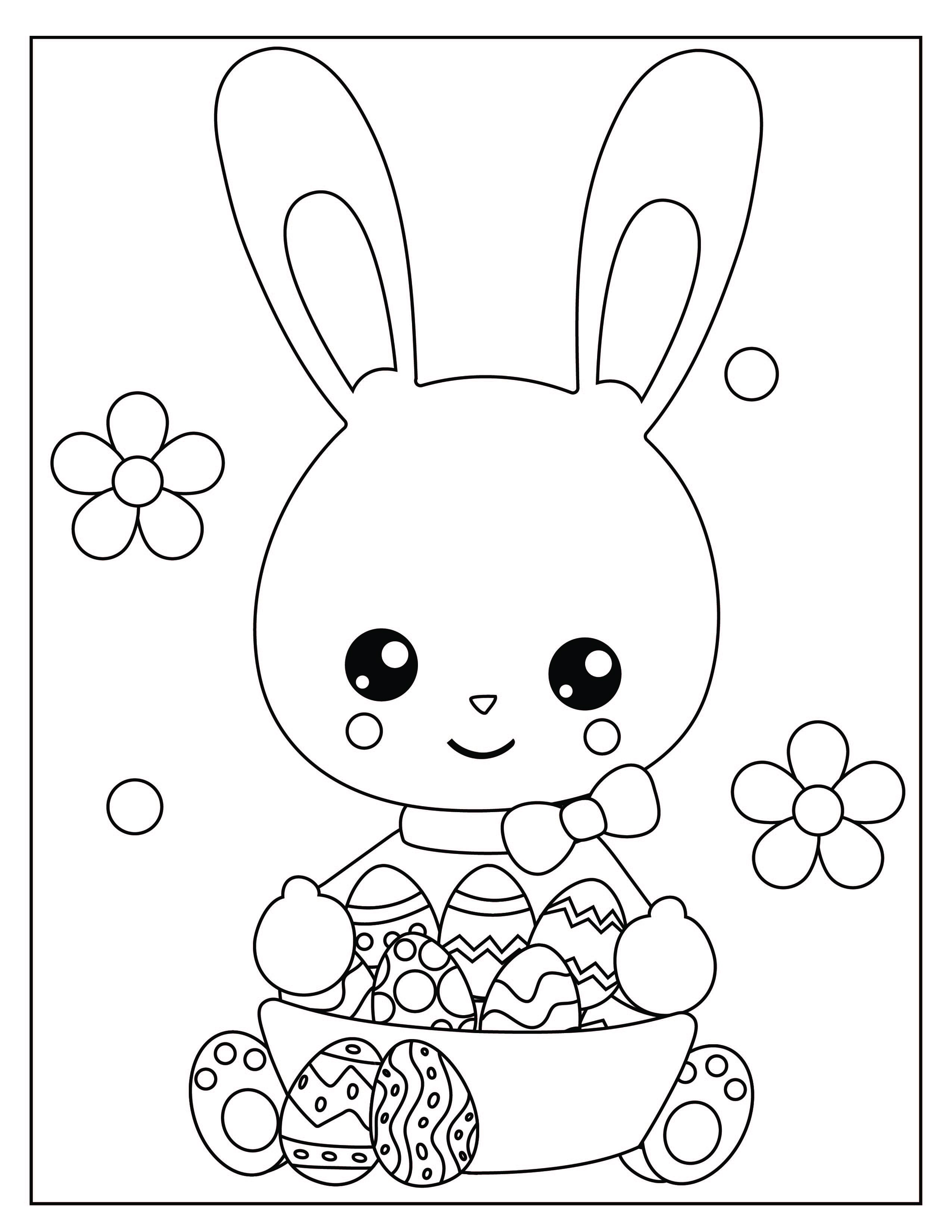 Easter Coloring Pages - Kids Activity Zone