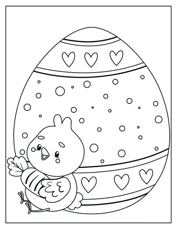 Easter Coloring Pages - Kids Activity Zone