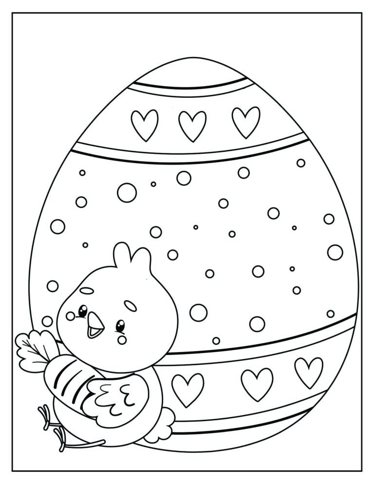 Easter Coloring Pages - Kids Activity Zone