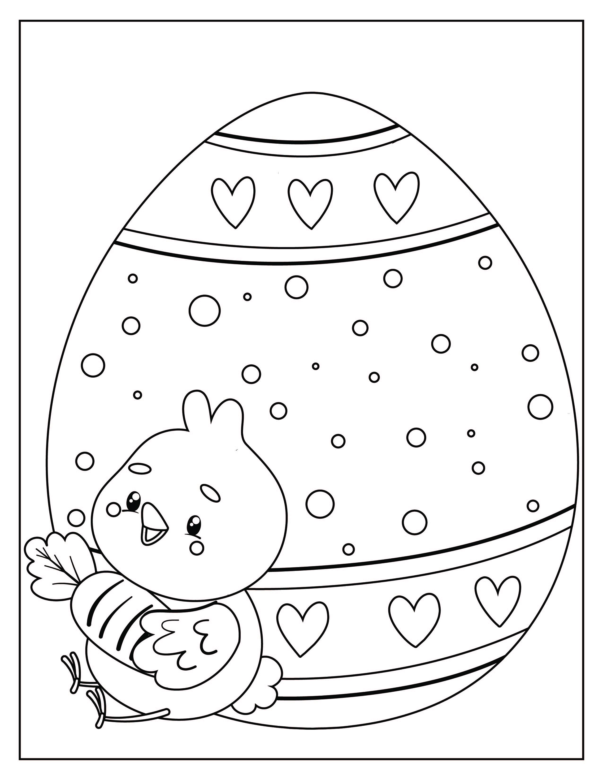 Easter Coloring Pages - Kids Activity Zone