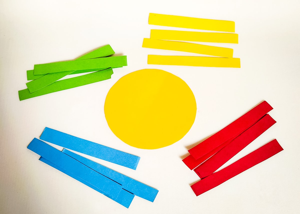 Rainbow Sun Craft - Easy Paper Craft! - Kids Activity Zone
