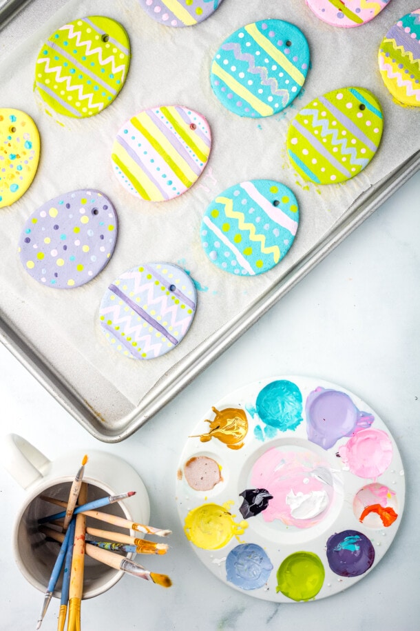 Salt Dough Easter Eggs - Kids Easter Craft! - Kids Activity Zone