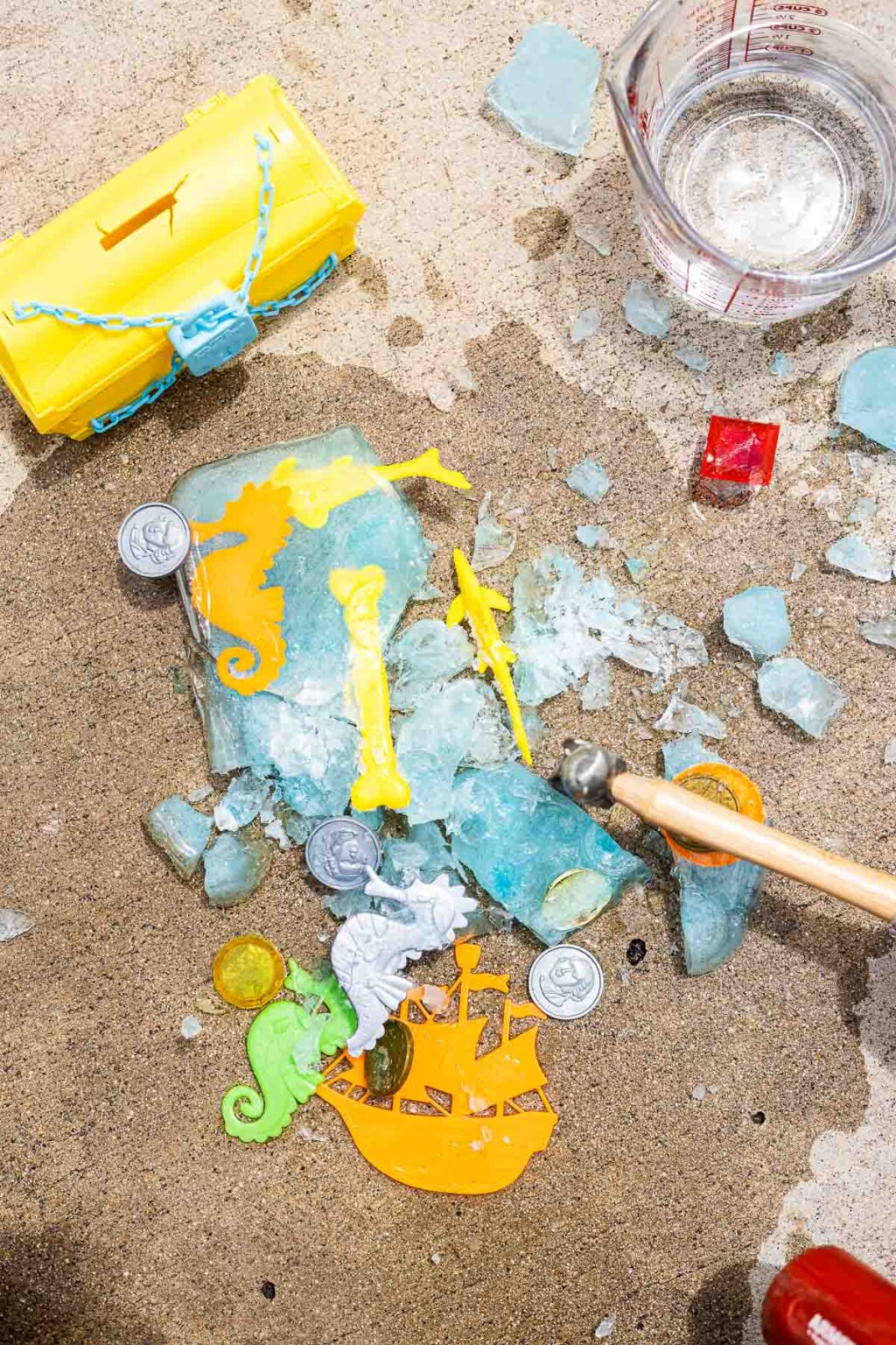 Ice Block Treasure Hunt - Pirate Themed! - Kids Activity Zone