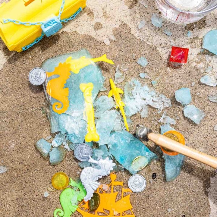Ice Block Treasure Hunt - Pirate Themed! - Kids Activity Zone