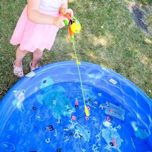 Letter Fishing Kids Activity - Kids Activity Zone