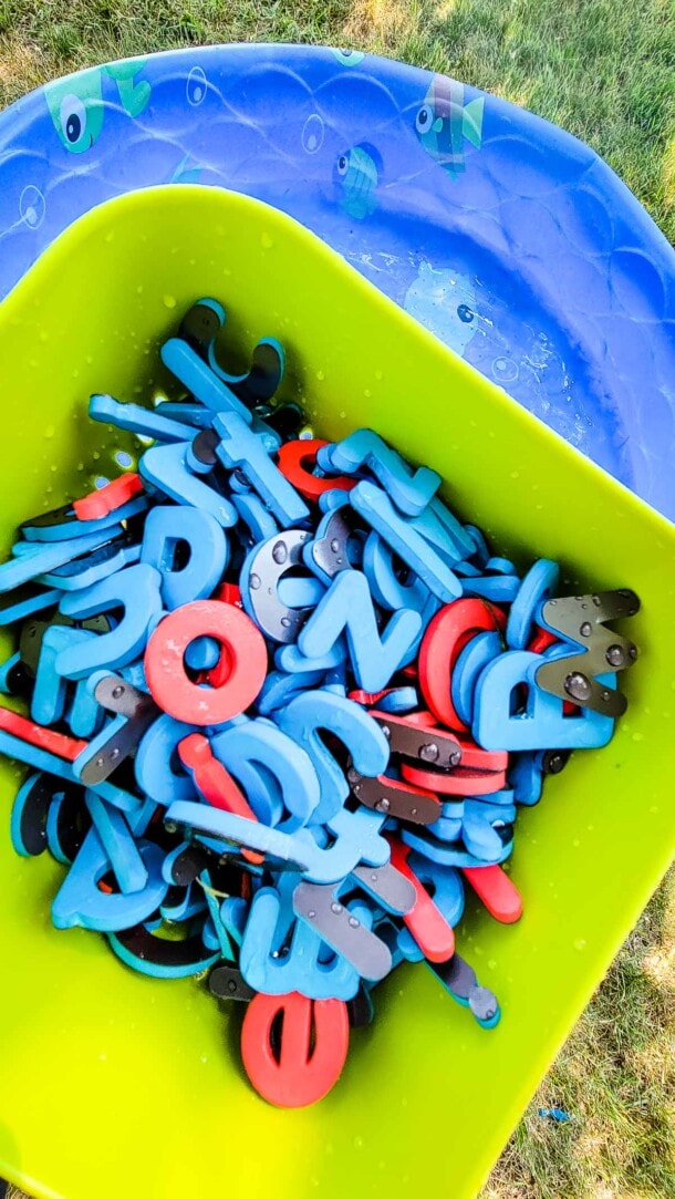 Letter Fishing Kids Activity - Kids Activity Zone