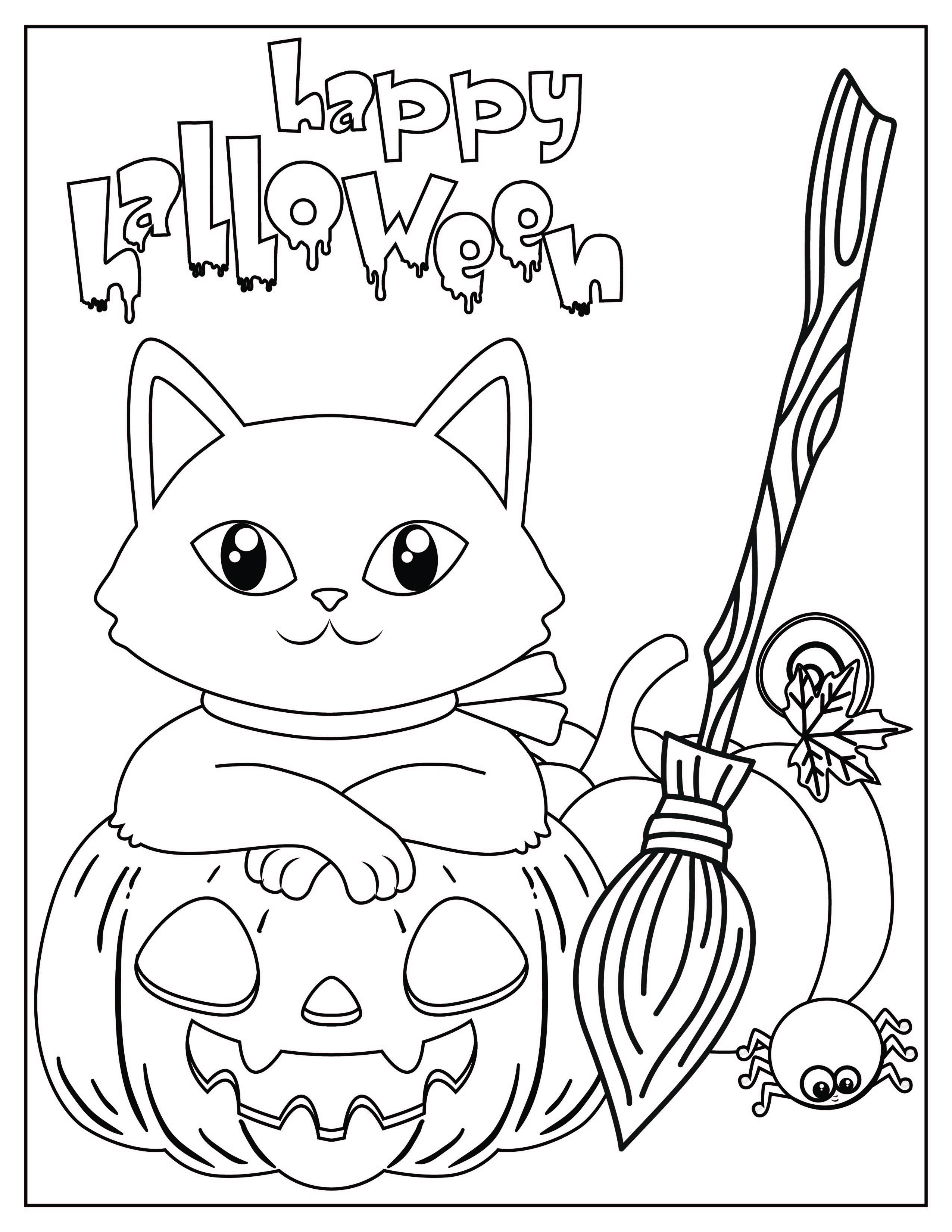 Halloween Activity Pages - Free Printables! - Kids Activity Zone