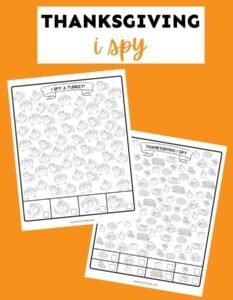 Thanksgiving I Spy - FREE Printable! - Kids Activity Zone