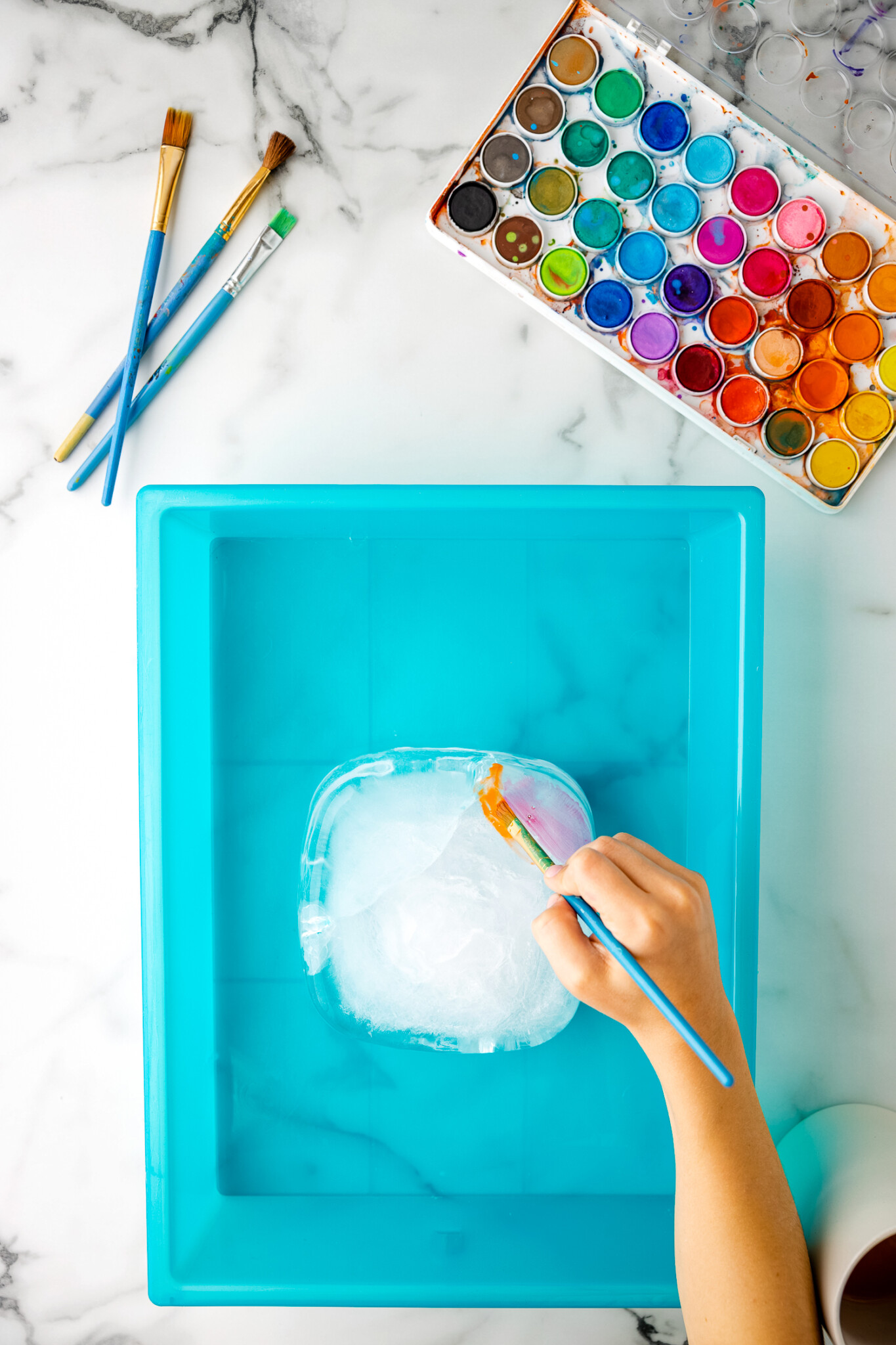 Ice Painting - Kids Activity Zone