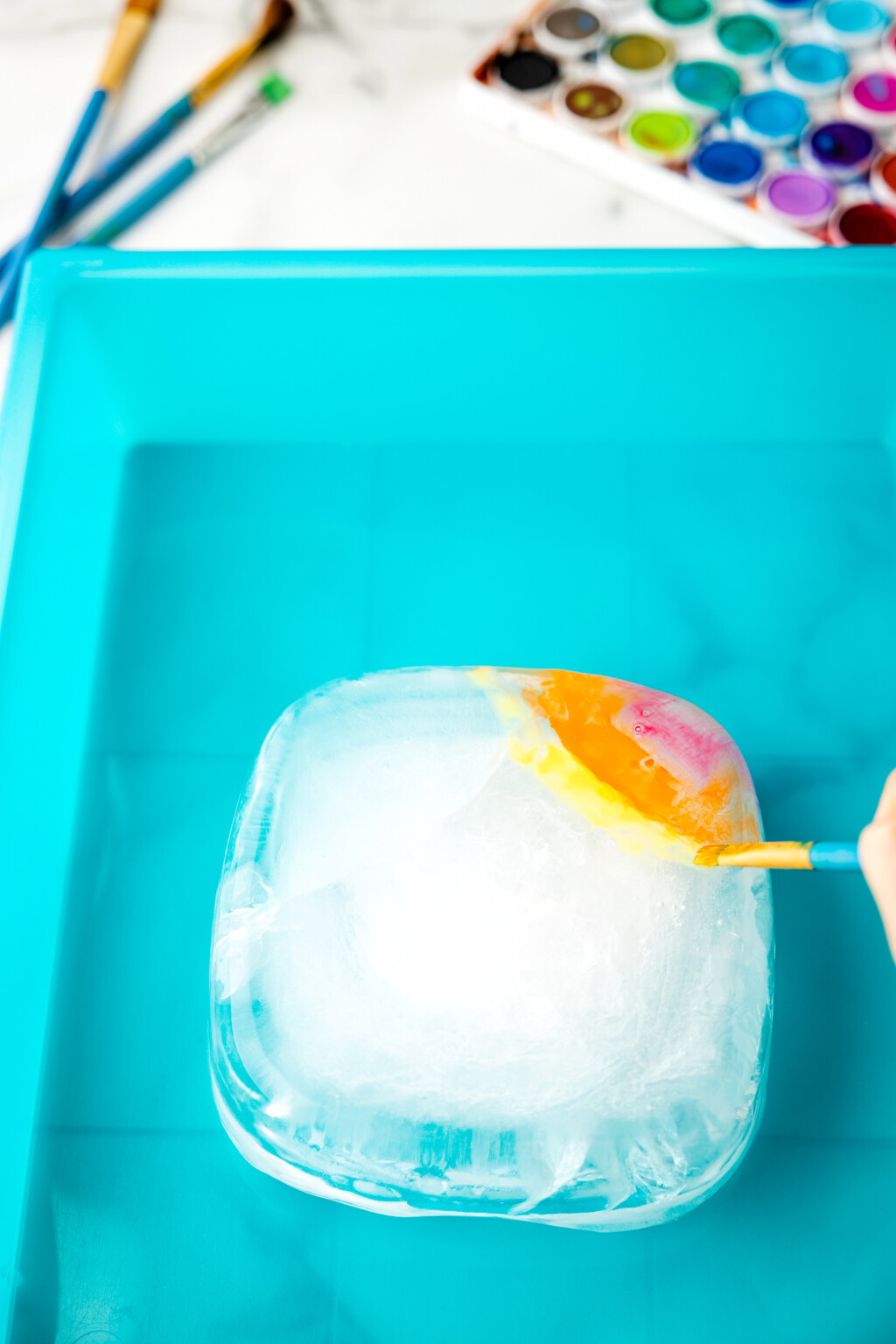 Ice Painting - Kids Activity Zone