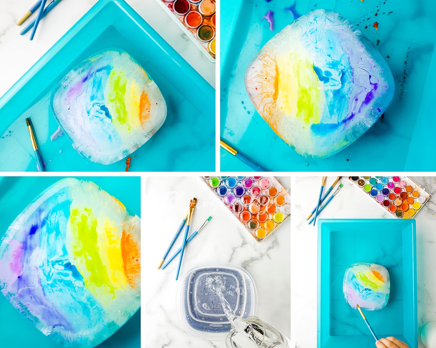 Ice Painting - Kids Activity Zone