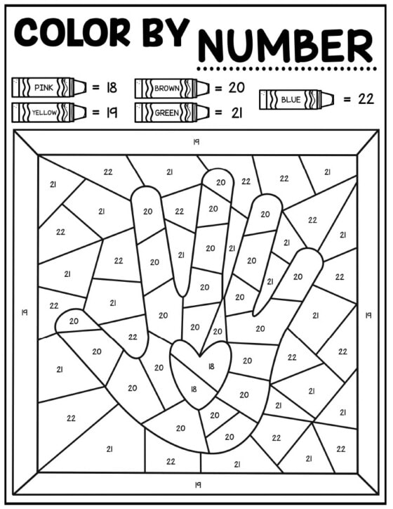 Martin Luther King, Jr. Color By Number Pages - Kids Activity Zone