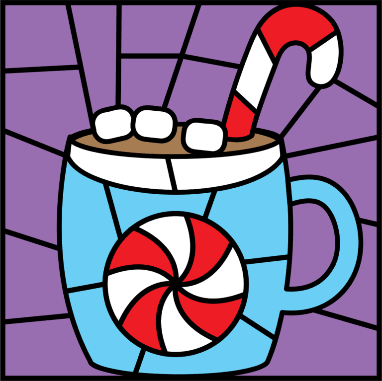 Winter Color by Number Pages - {FREE} - Kids Activity Zone