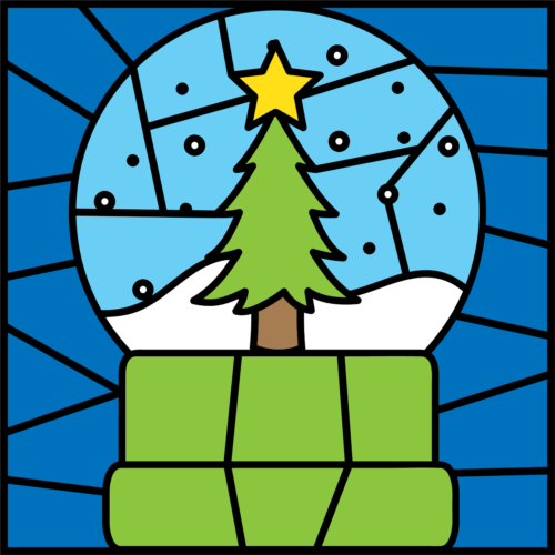 Winter Color by Number Pages - {FREE} - Kids Activity Zone