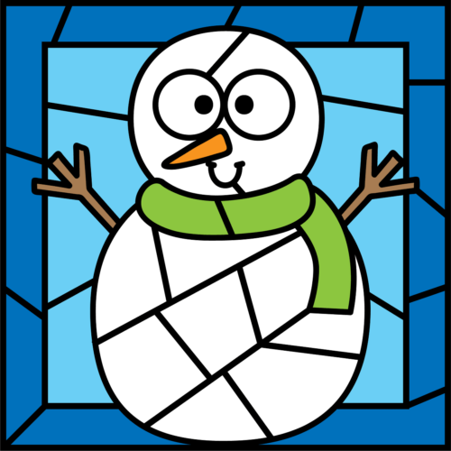 Winter Color by Number Pages - {FREE} - Kids Activity Zone