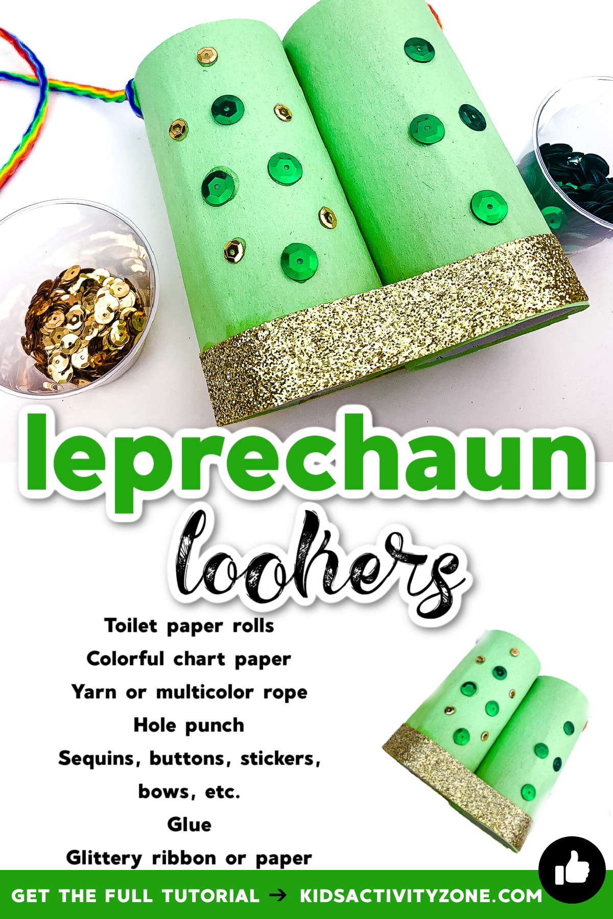 Leprechaun Lookers - St. Patrick's Day Craft! - Kids Activity Zone