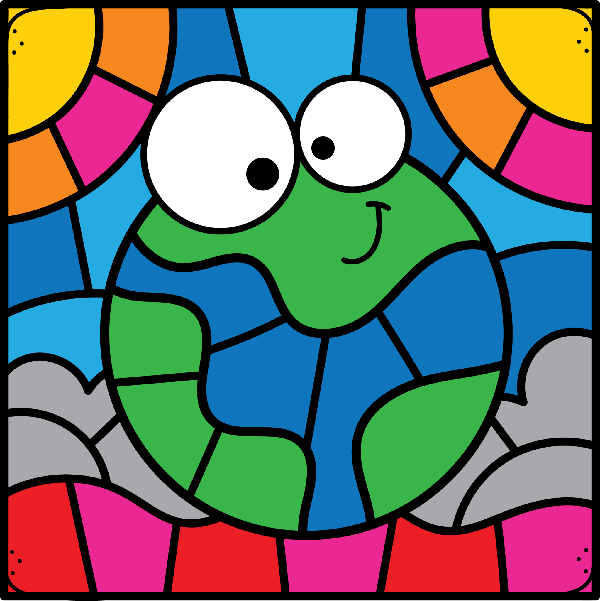Earth Day Color By Number - Kids Activity Zone