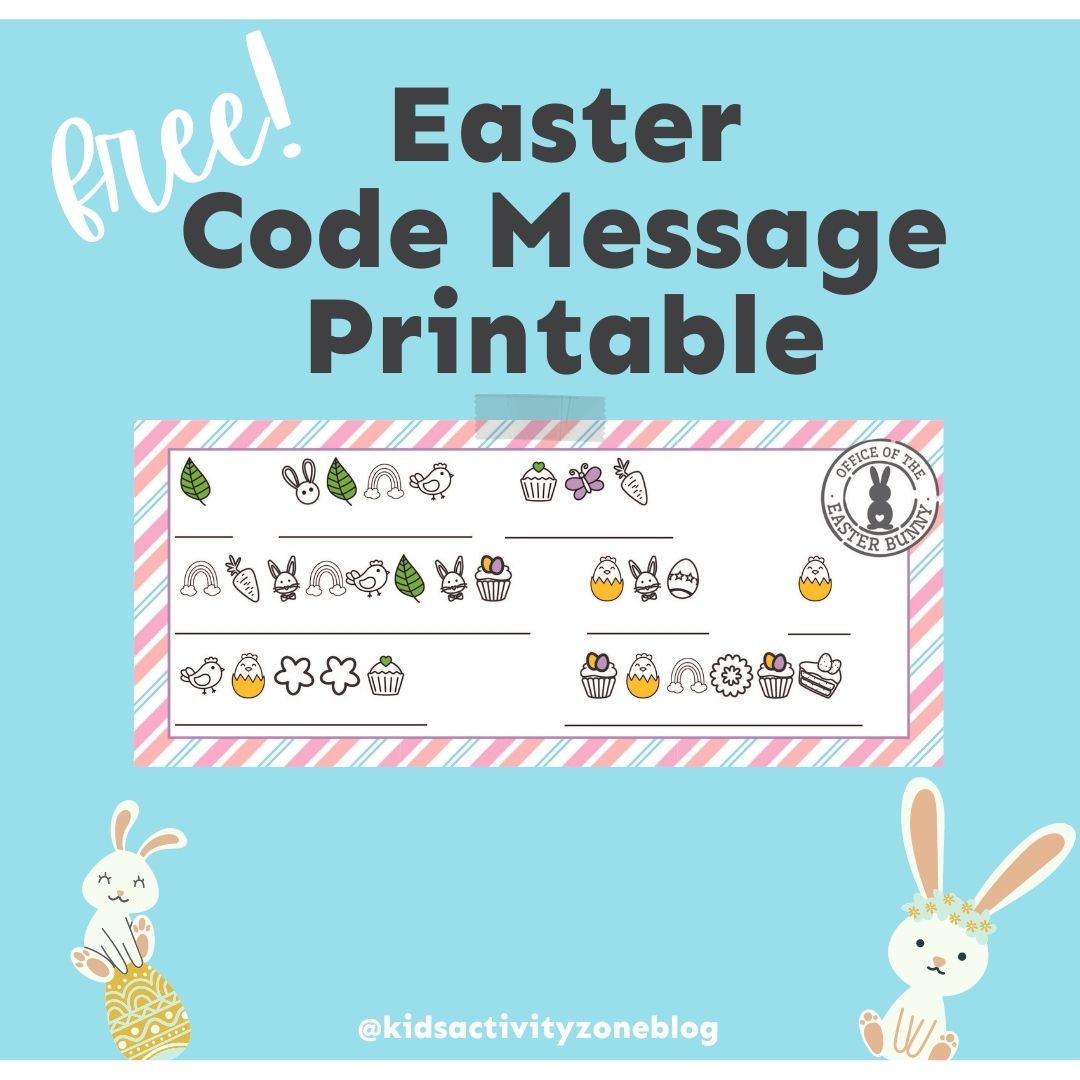 Easter Secret Messages - Free Download! - Kids Activity Zone