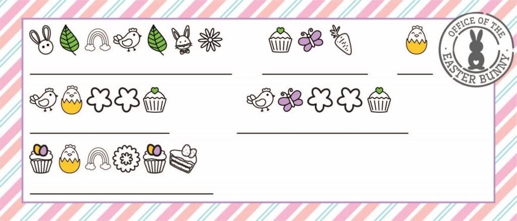 Easter Secret Messages - Free Download! - Kids Activity Zone