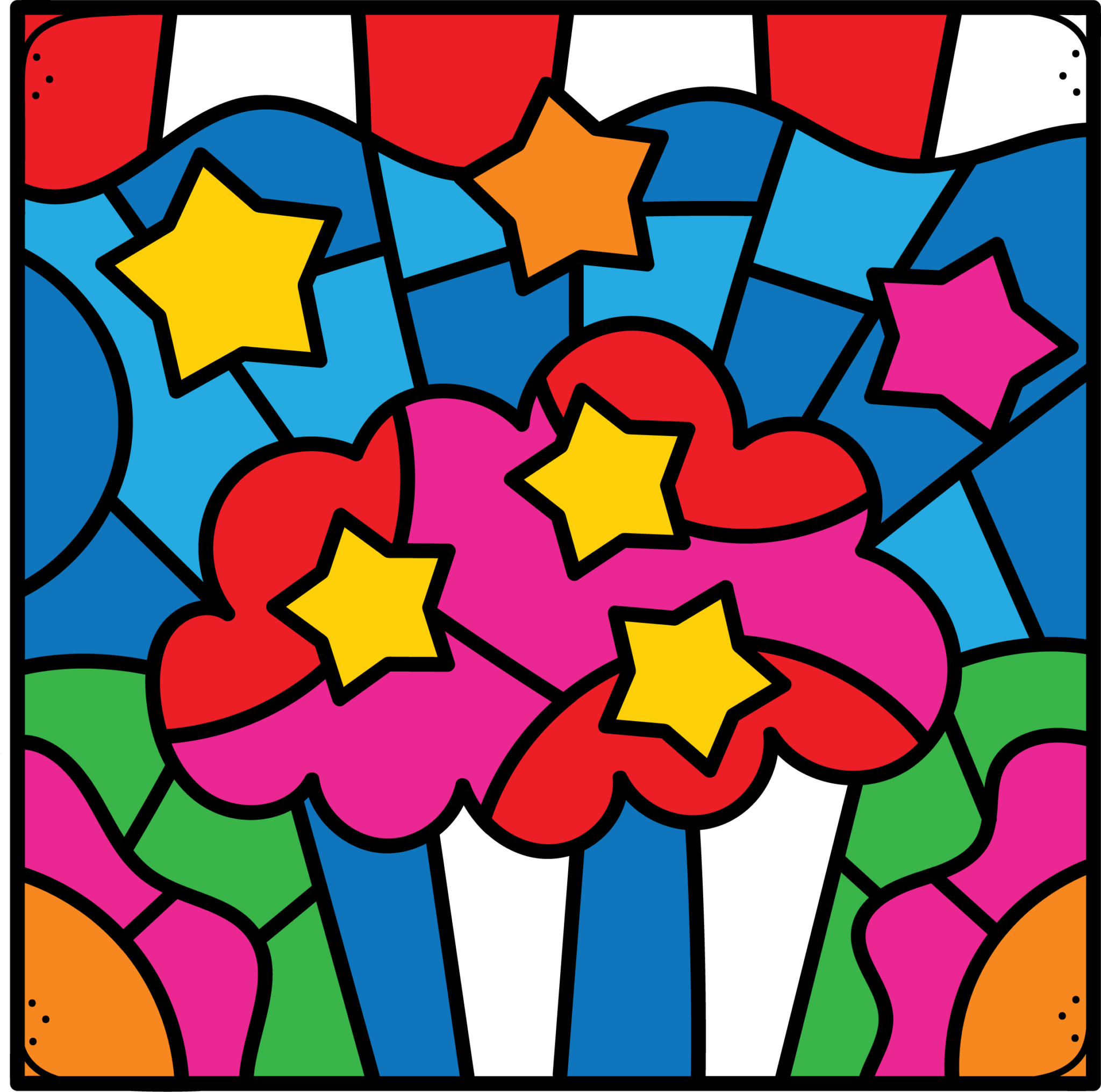 Memorial Day Color By Number - Kids Activity Zone