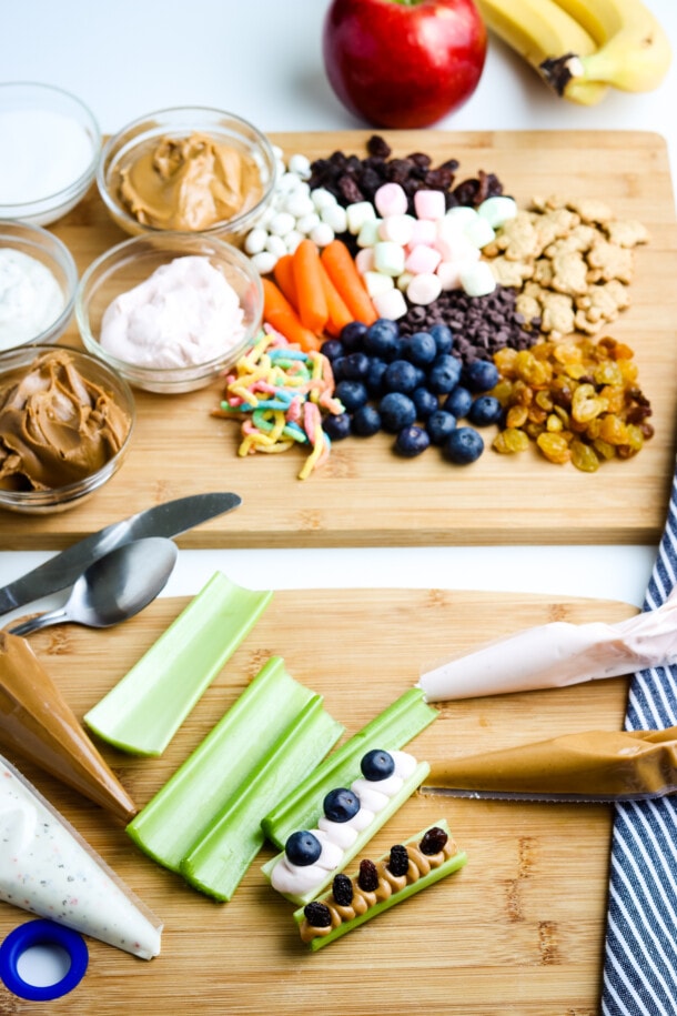 Ants on a Log - Kids Activity Zone