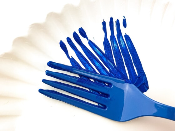 Paper Plate Fork Fireworks - Easy 4th of July Craft! - Kids Activity Zone