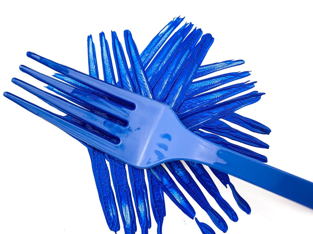 Paper Plate Fork Fireworks - Easy 4th of July Craft! - Kids Activity Zone