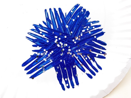 Paper Plate Fork Fireworks - Easy 4th of July Craft! - Kids Activity Zone