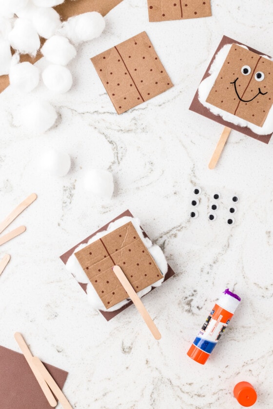 S'more Craft - Summer Craft Idea! - Kids Activity Zone