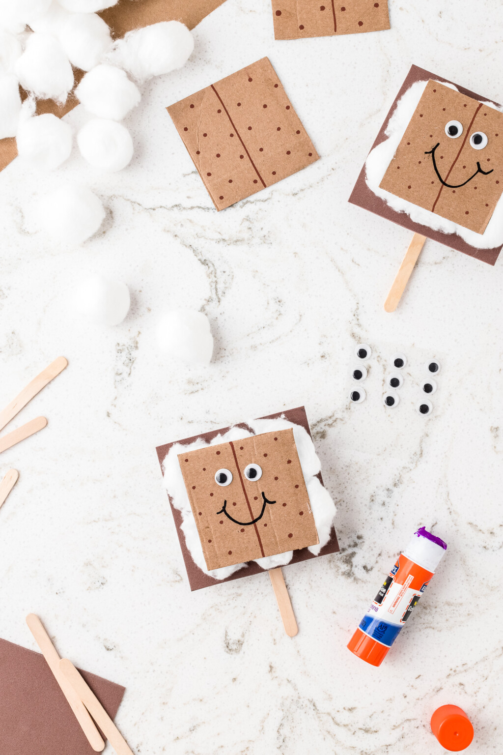 S'more Craft - Summer Craft Idea! - Kids Activity Zone
