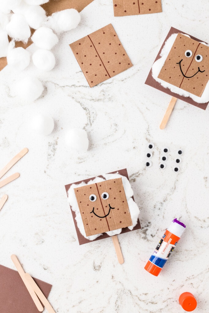 S'more Craft - Summer Craft Idea! - Kids Activity Zone