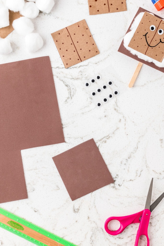 S'more Craft - Summer Craft Idea! - Kids Activity Zone