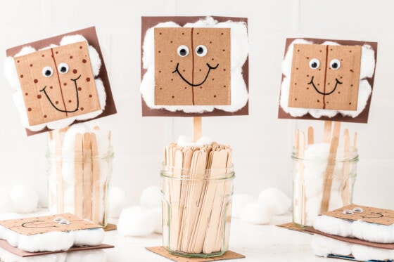 S'more Craft - Summer Craft Idea! - Kids Activity Zone