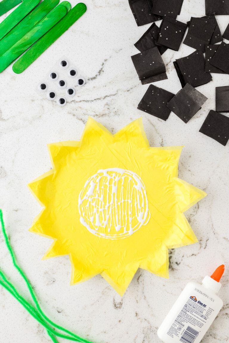 Paper Plate Sunflower Craft - Easy Summer Craft! - Kids Activity Zone