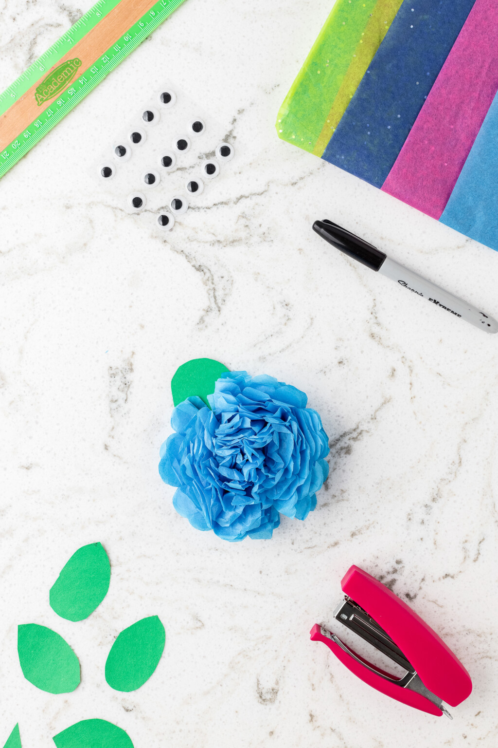 Tissue Paper Turtle Craft - Kids Activity Zone
