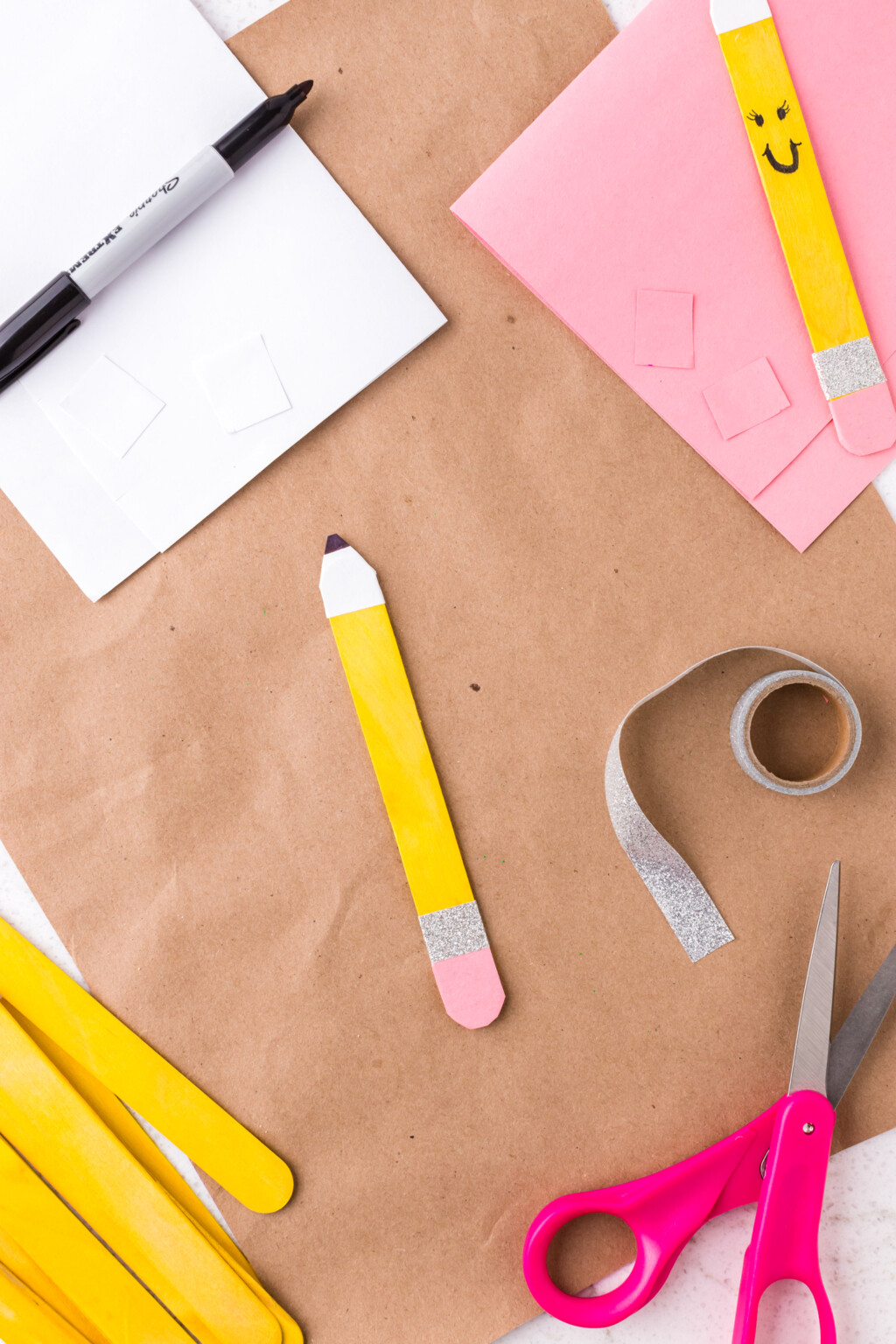 Pencil Craft - Back to School Craft! - Kids Activity Zone