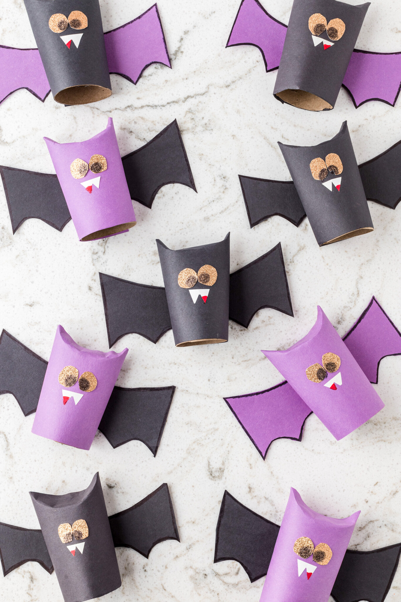 Paper Towel Roll Bat Craft - Kids Activity Zone