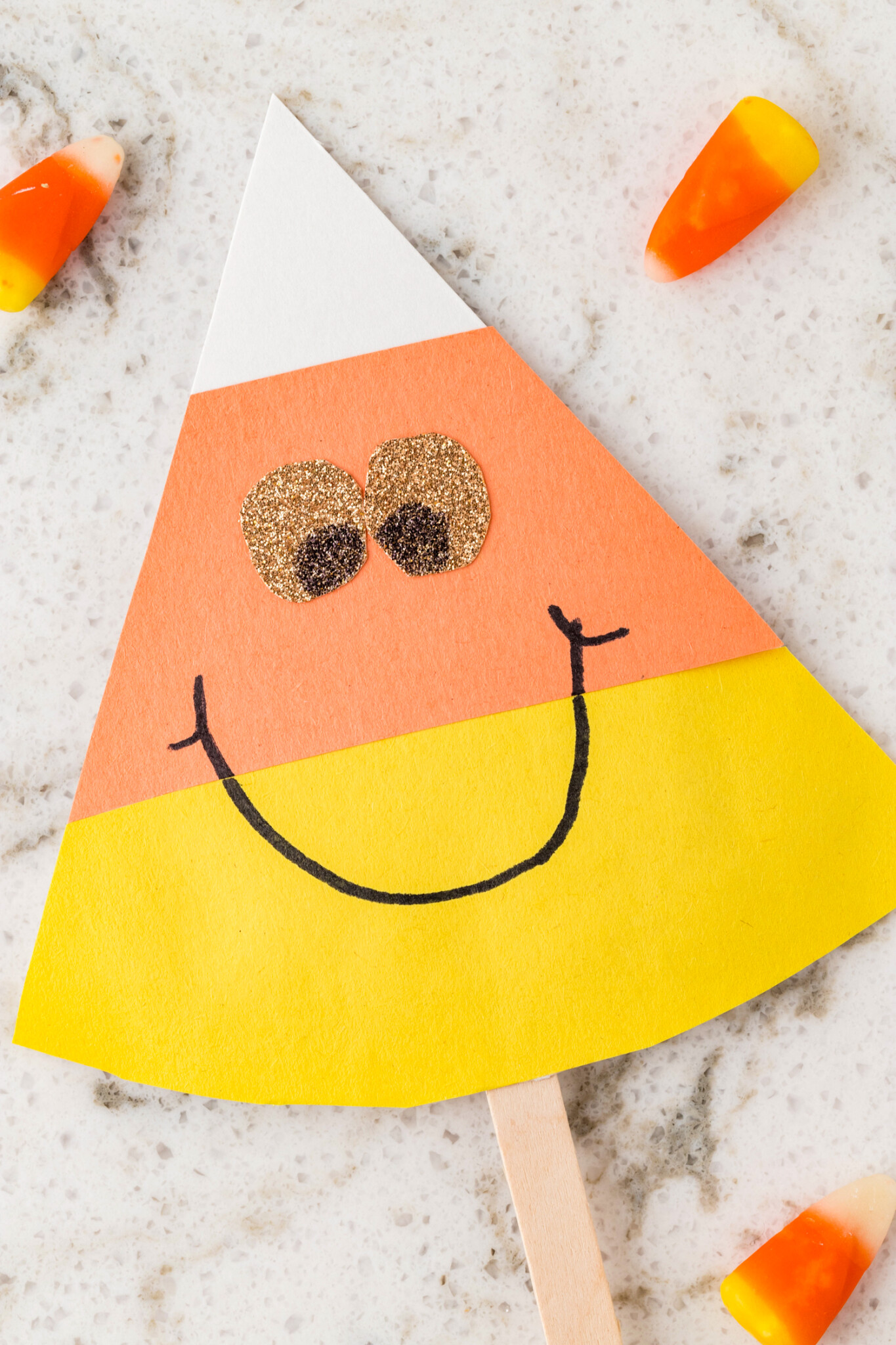 Candy Corn Craft - Kids Activity Zone