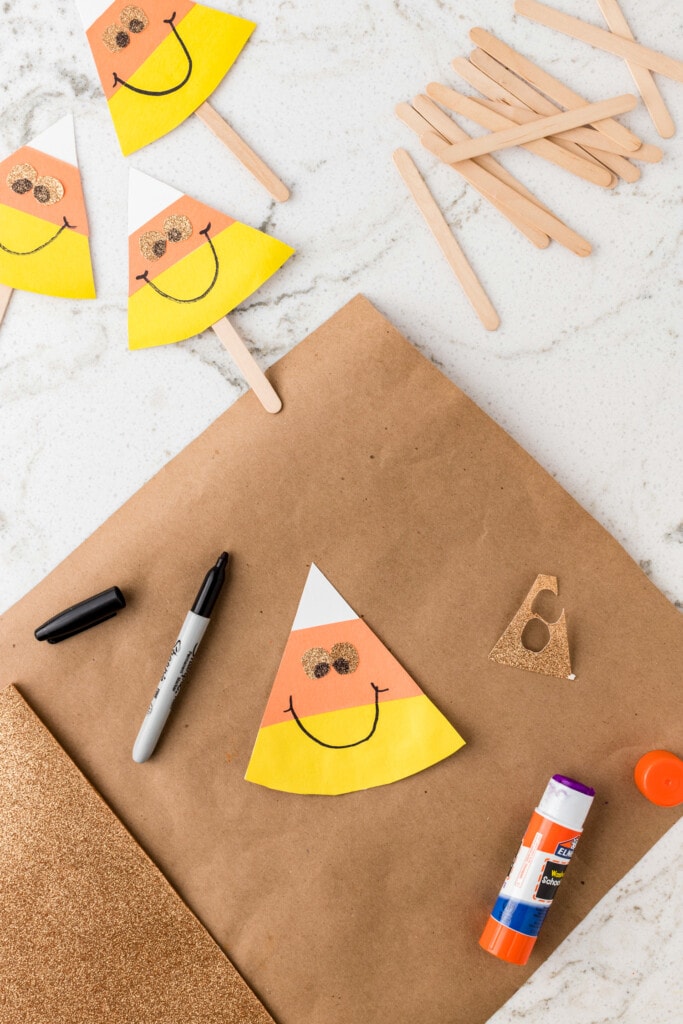 Candy Corn Craft - Kids Activity Zone