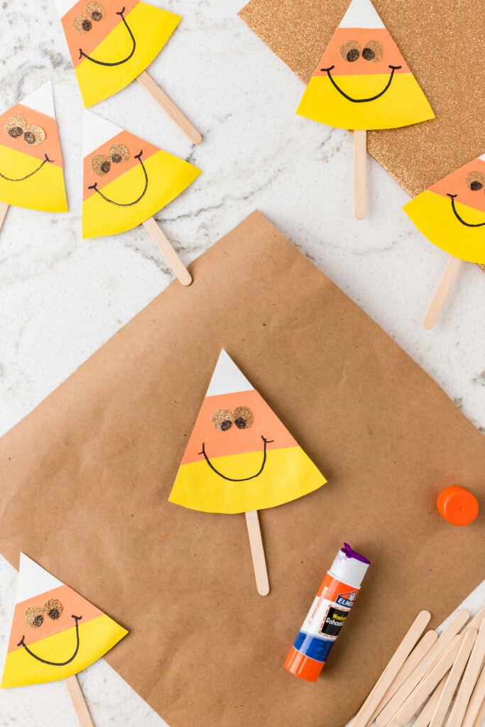 Candy Corn Craft - Kids Activity Zone